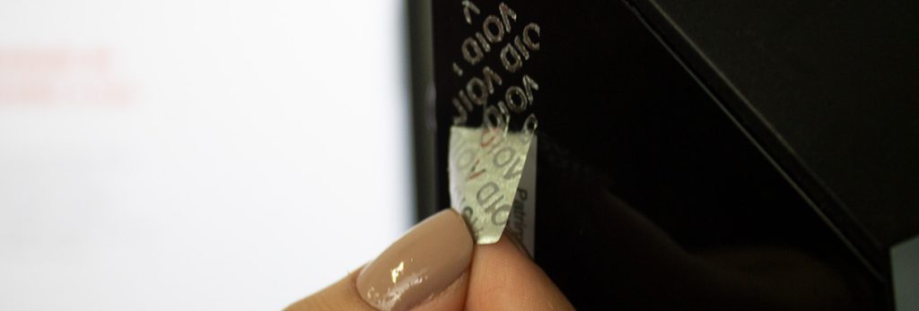 O que é e para que serve etiqueta VOID? | Afixgraf